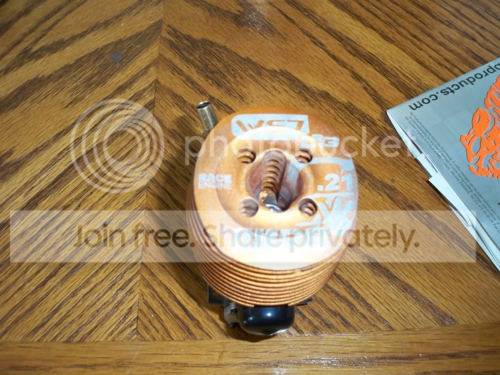 F/S RB WS7 III L2G TURBO AND WS& III STANDARD HEAD WITH PIPES - R/C ...