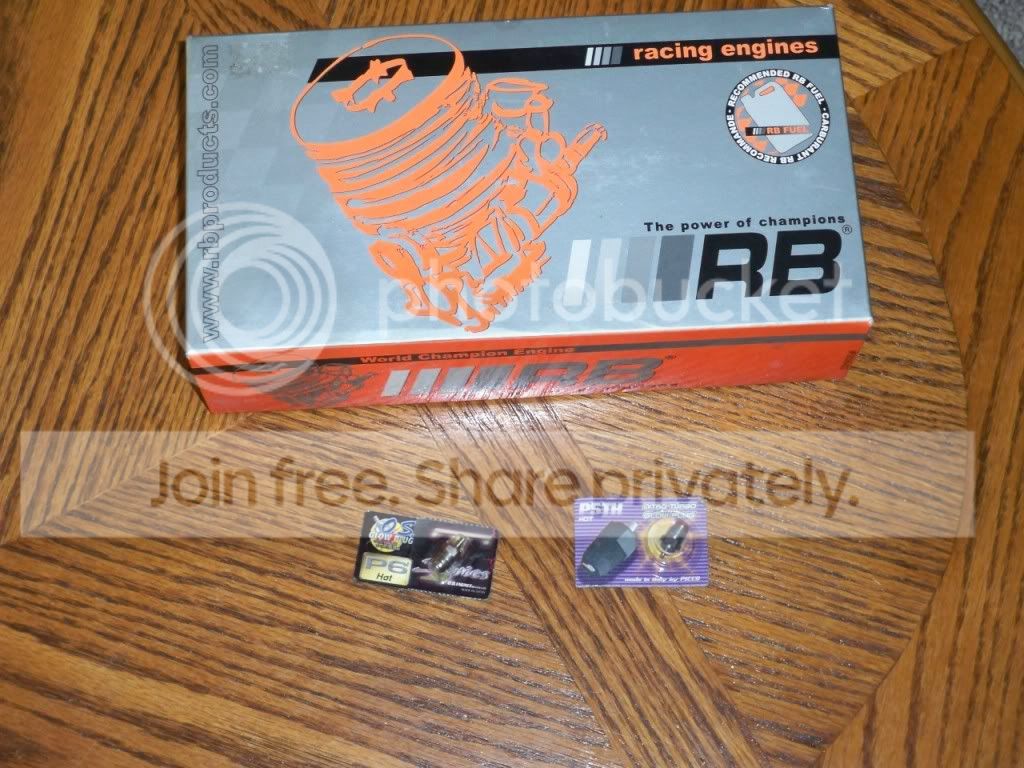 F/S RB WS7 III L2G TURBO AND WS& III STANDARD HEAD WITH PIPES - R/C ...